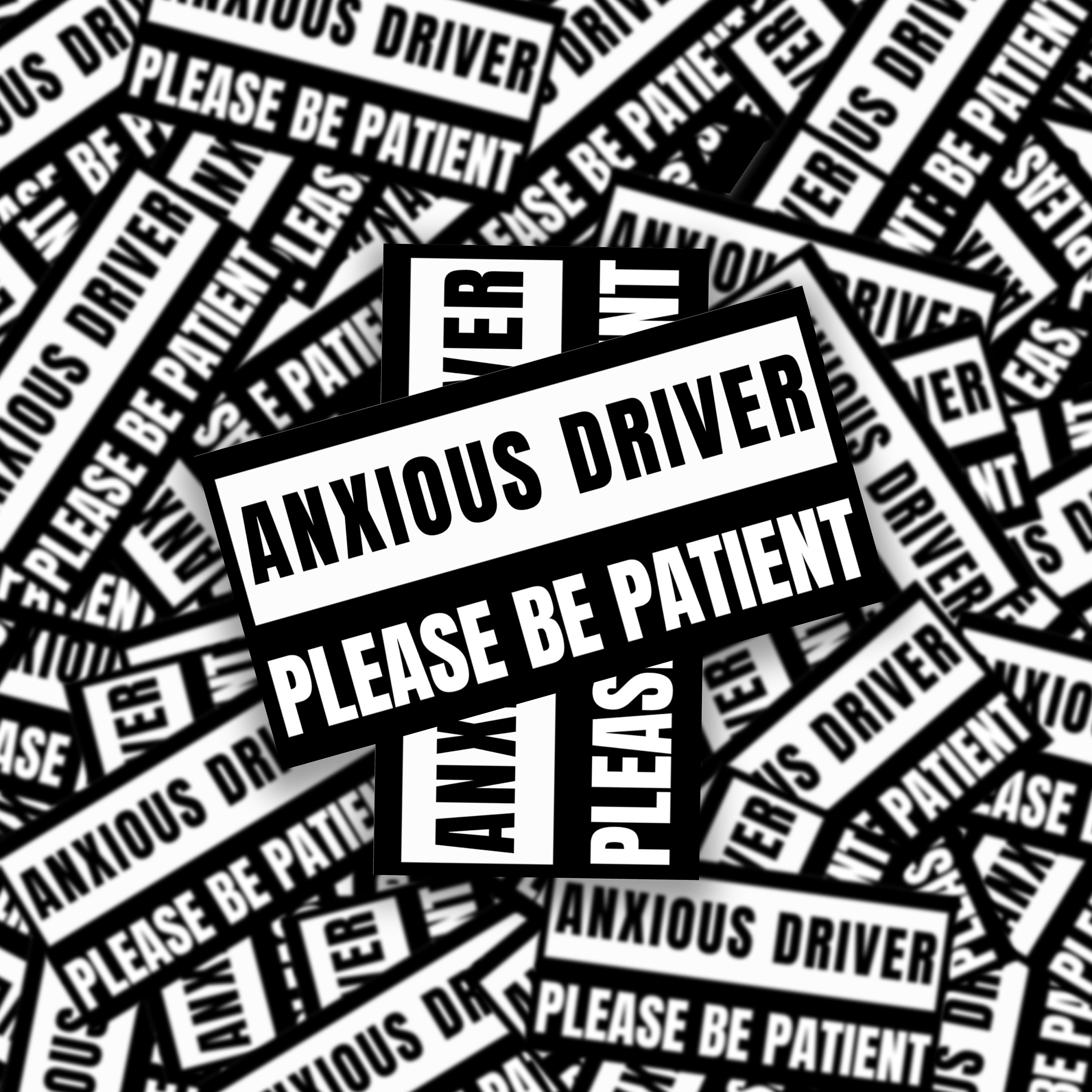 Funny New Driver Sticker Gift Bad Driver Anxious Driver Sticker 16 Year ...