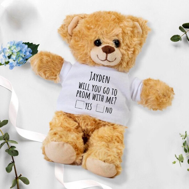 Personalized Promposal Teddy Bear 2024 Custom Prom Date Gift Idea for ...