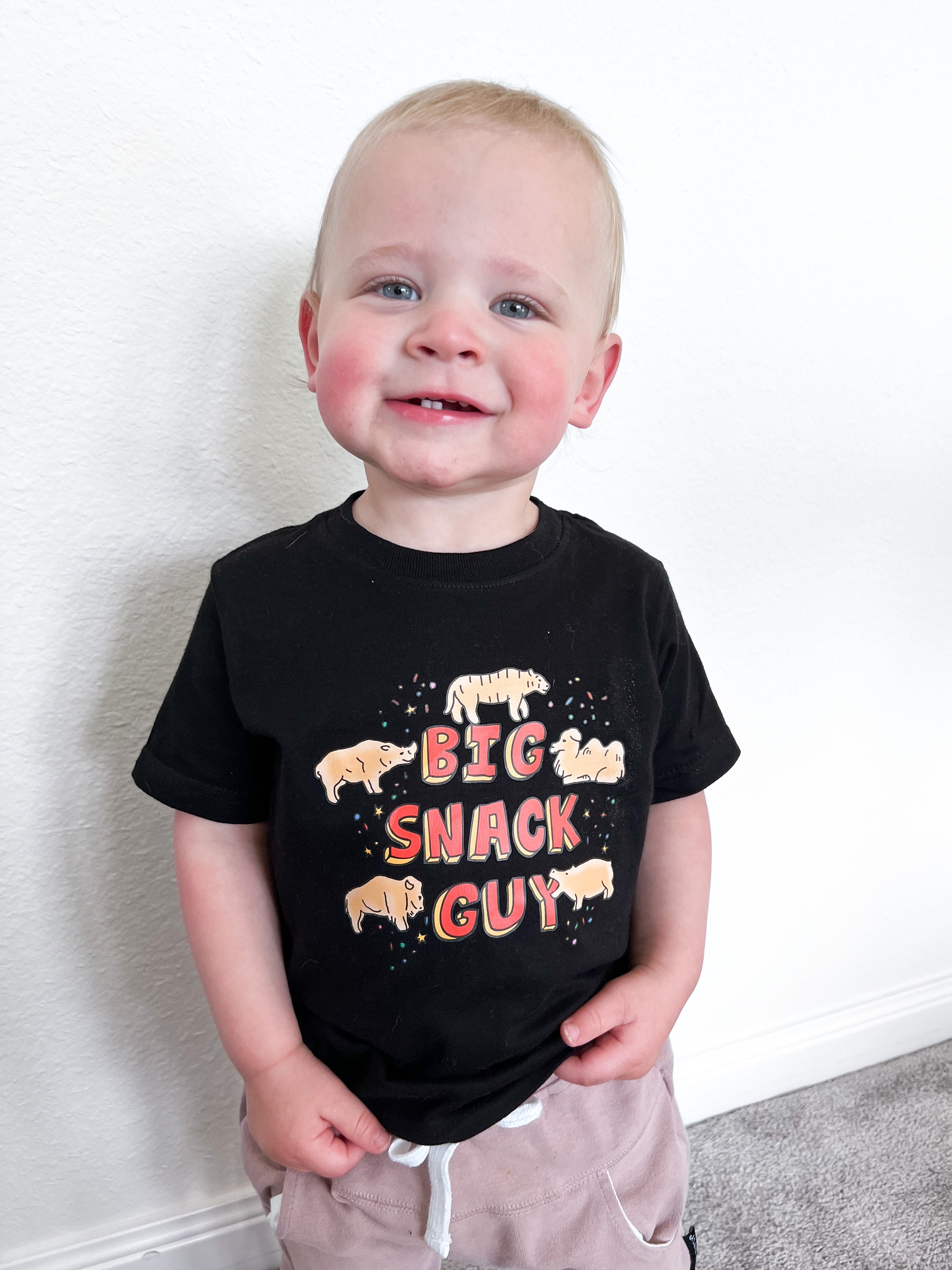 Big Snack Guy- Animal Crackers - Etsy