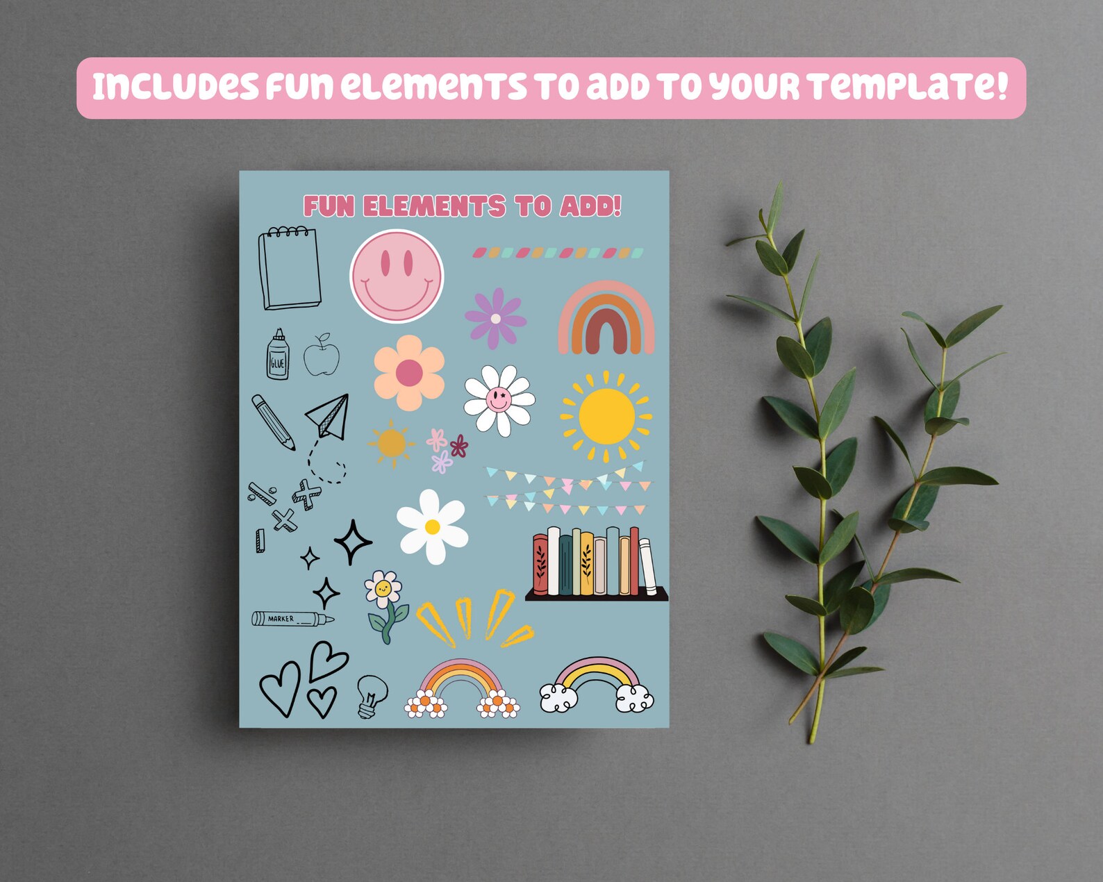 Editable Meet the Teacher Template, Rainbow Theme - Etsy