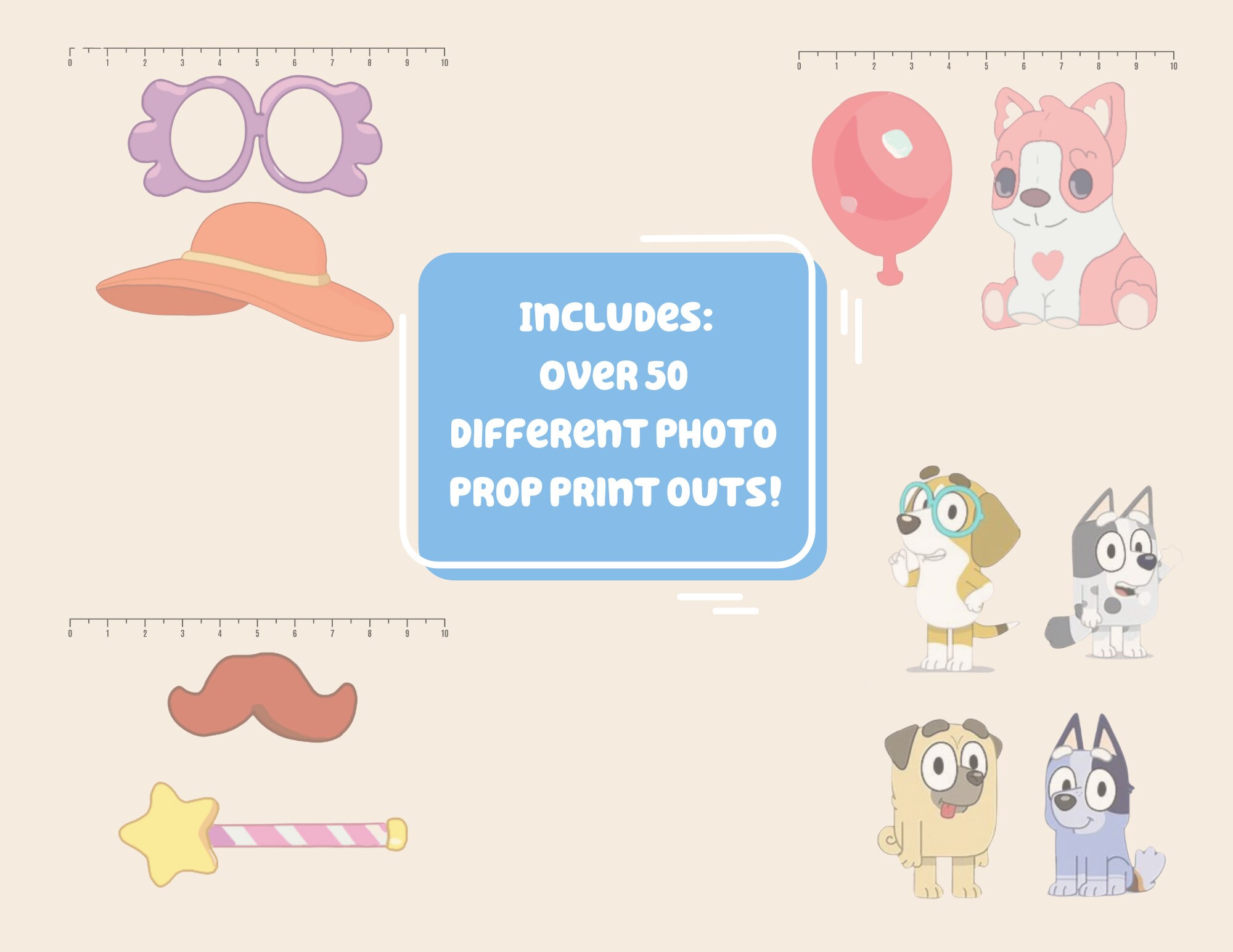 Bluey Birthday Bundle - Etsy