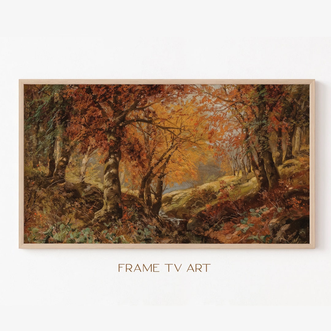 Fall Frame TV Art | Samsung Frame TV Art | Digital Download | TV Art ...