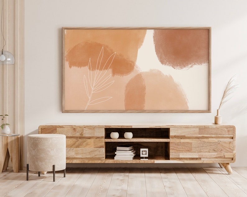 Samsung Frame TV Art Frame TV Art 4K Abstract Painting TV - Etsy