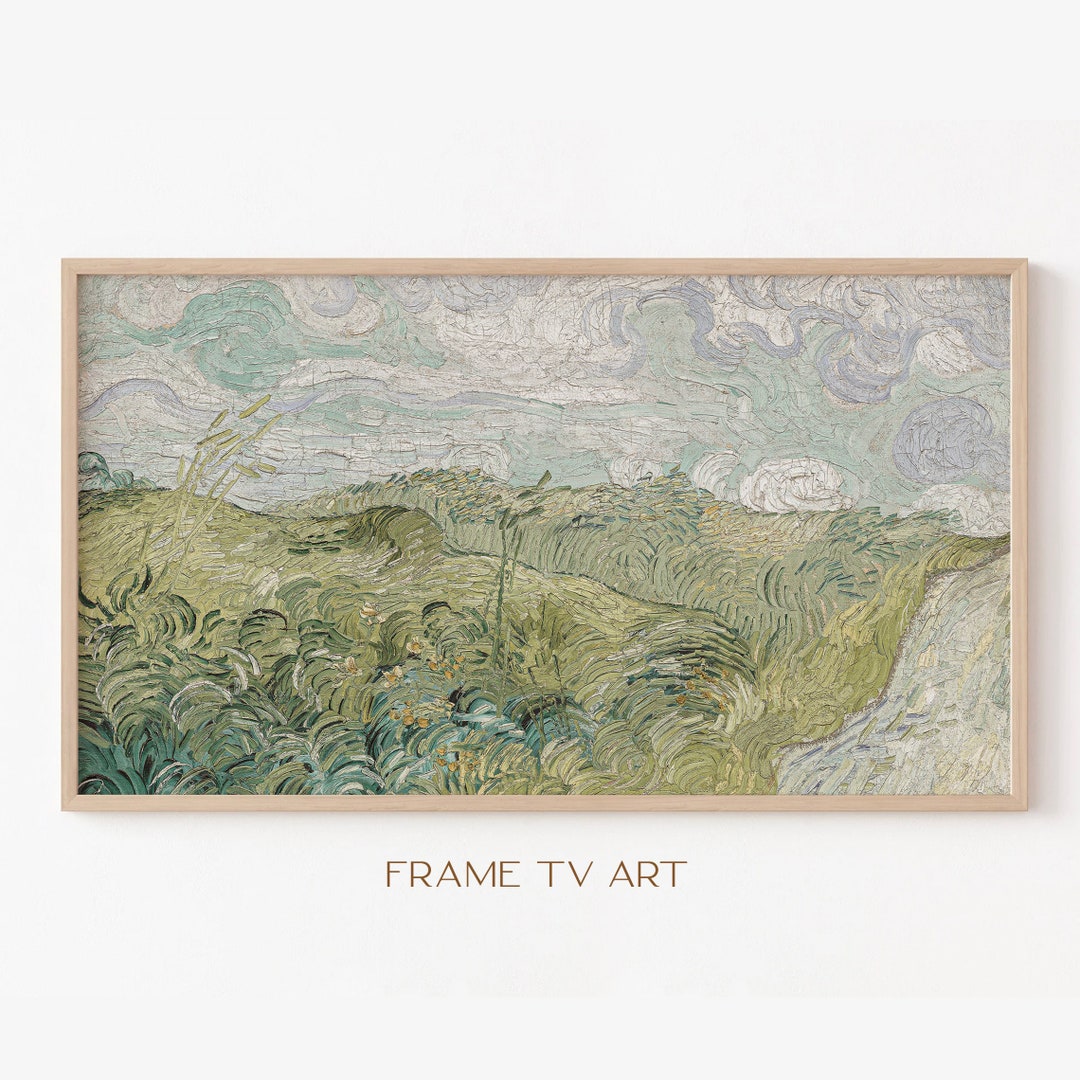 Samsung Frame TV Art | Frame TV Art 4K | Landscape Painting TV Art ...