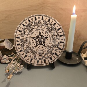 Ogham Runes Calendar Celtic Tree Wheel of the Year Witch Calendar - Etsy