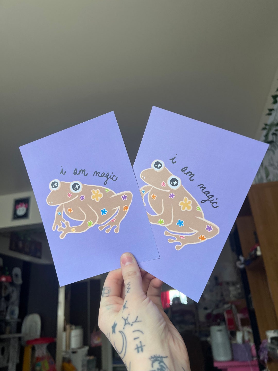 I Am Magic Froggy 5x7 Art Prints - Etsy