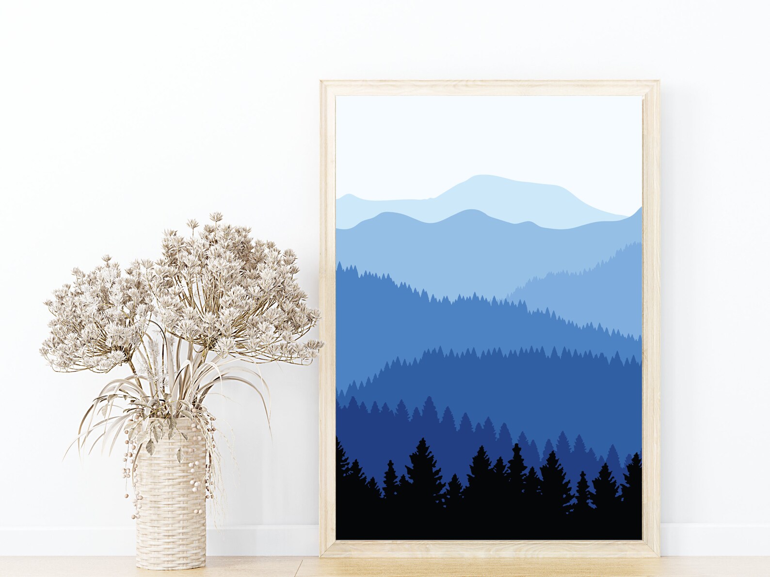 Cascade Mountain Range Oregon Wall Art Print, Corvallis Oregon Mary's ...