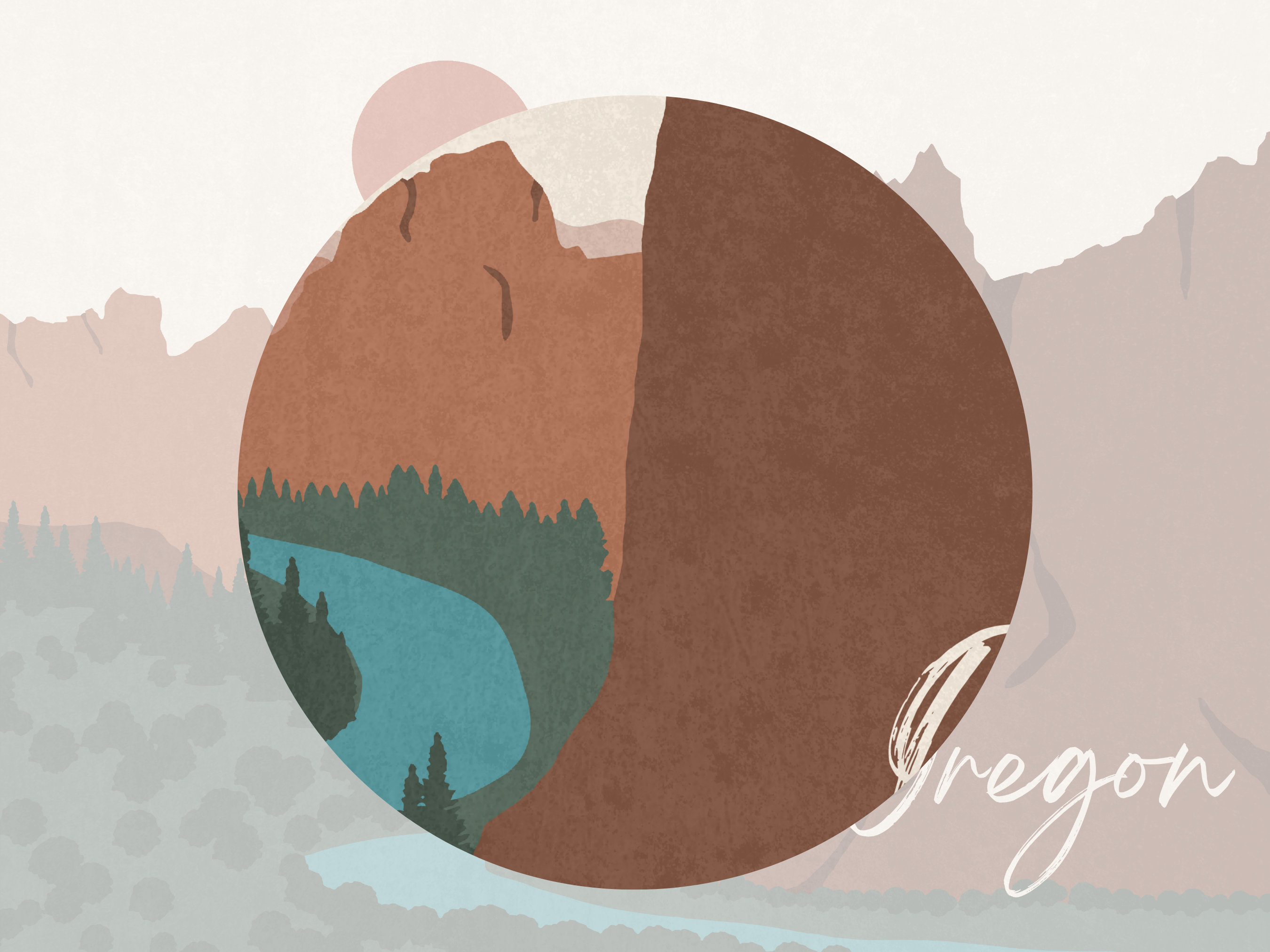 Smith Rock State Park Bend Oregon Abstract Wall Art, Central Oregon Art ...
