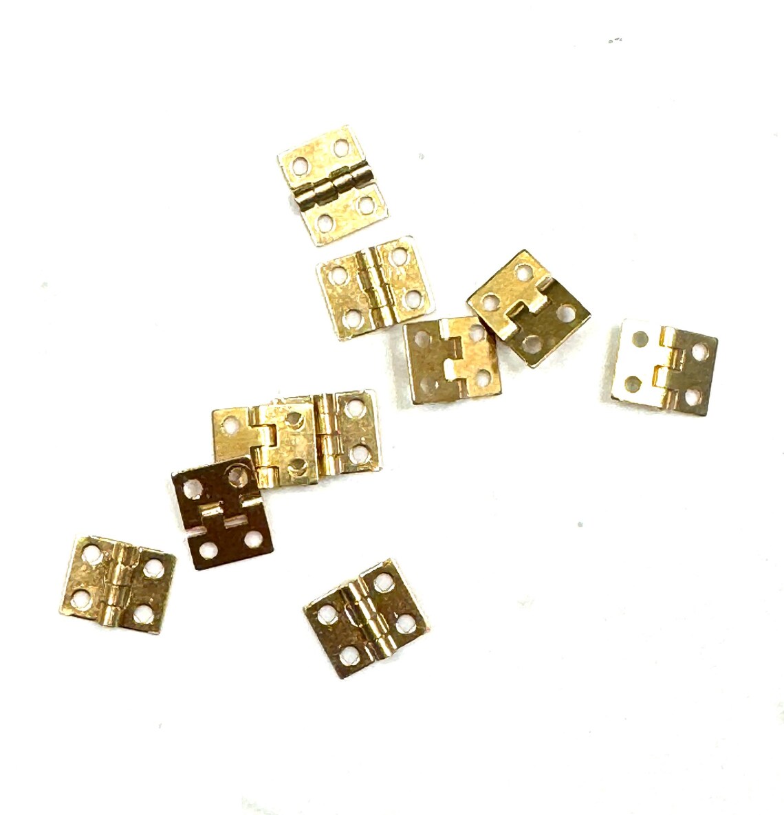 Miniature Metal Hinge, Dollhouse, Miniature Fittings for Dollhouse ...