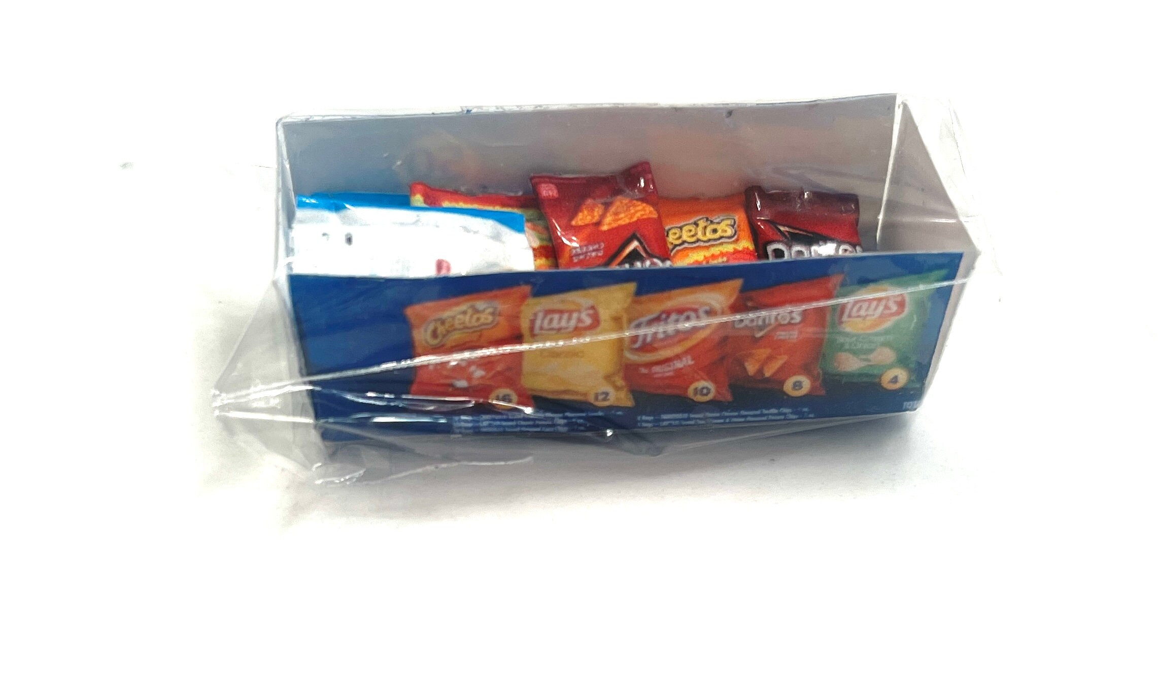 Miniature Variety Mix of Chips Box Chips Snack for Dollhouse - Etsy