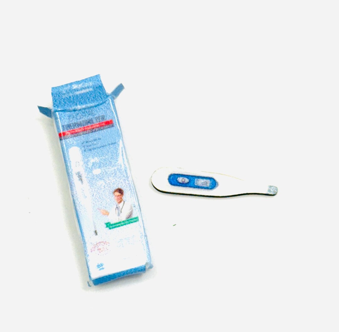 Miniature Thermometer, Miniature Medicine, Small First Aid Kit, - Etsy