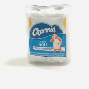 Miniature Toilet Paper Pack, Toilet Paper Dollhouse, Small Toilet Paper ...
