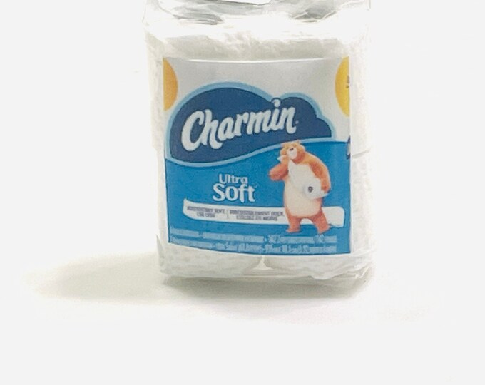 Miniature Toilet Paper Pack, Toilet Paper Dollhouse, Small Toilet Paper ...