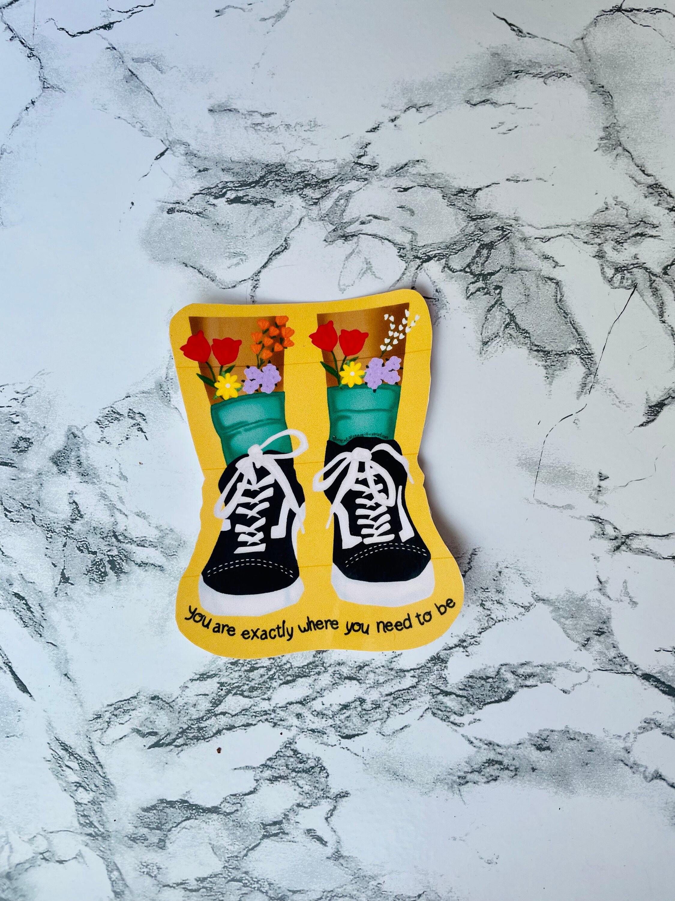 Mental Health Inspired Vinyl Sticker - Etsy