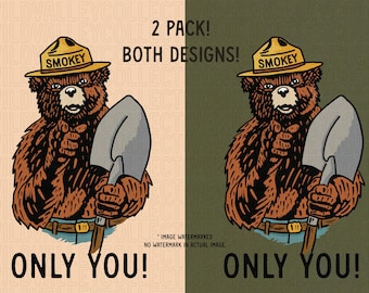 Smokey the Bear Svg - Etsy Canada