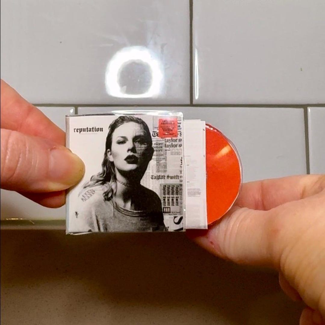 DIGITAL PRINTABLE Reputation Exclusive Orange Vinyl DIY Print & Craft ...