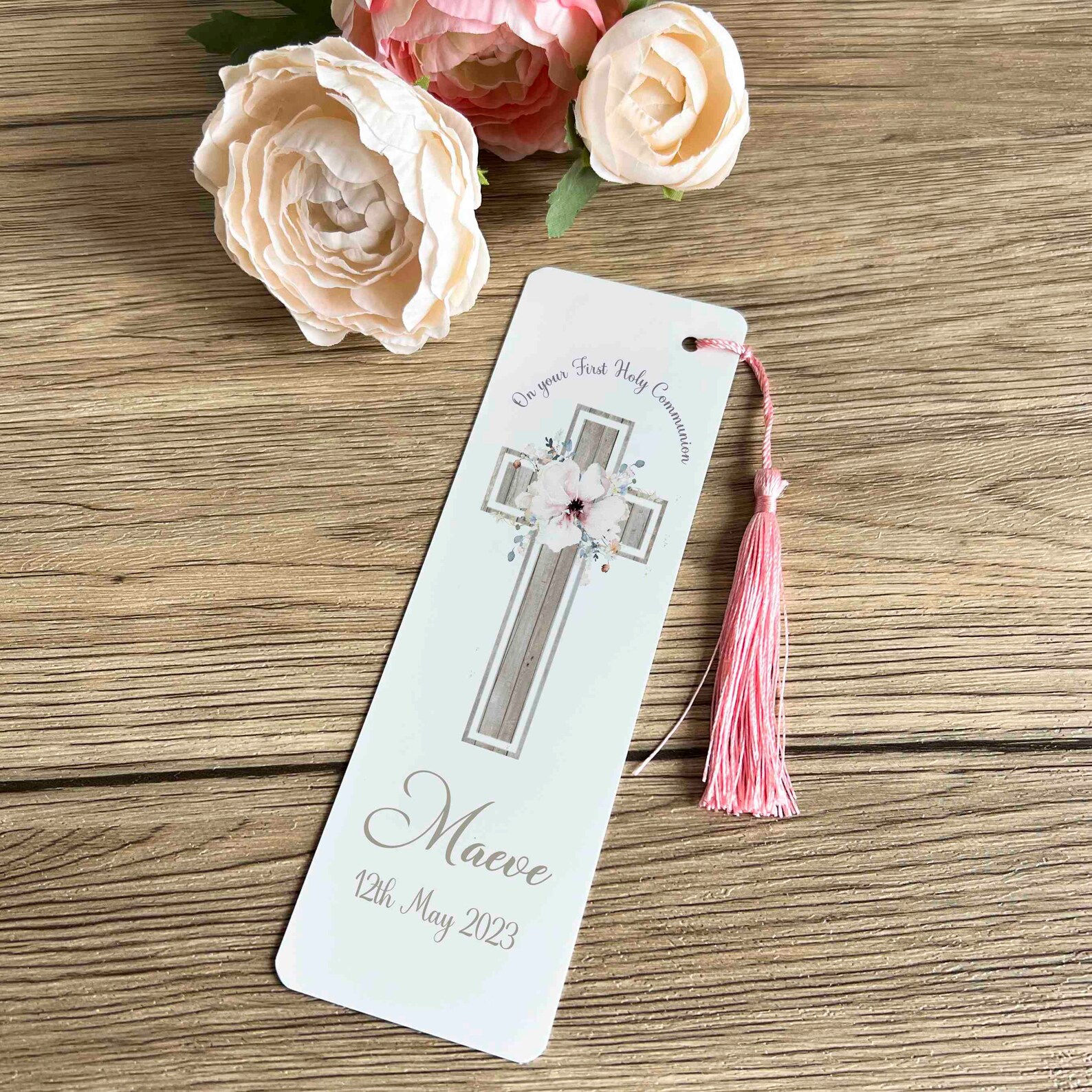 Personalised First Holy Communion Bookmark - Religious - Etsy