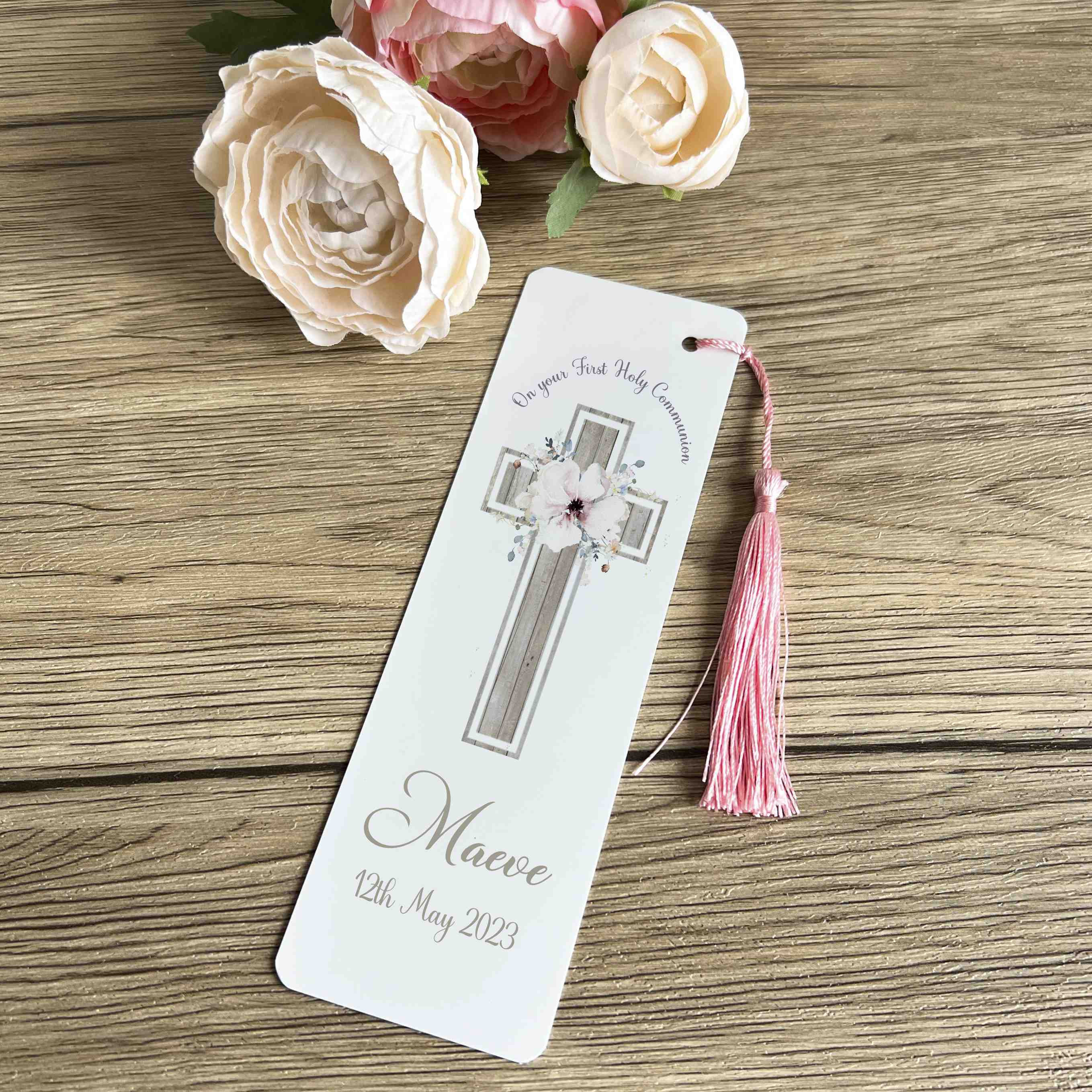 Personalised First Holy Communion Bookmark - Religious - Etsy