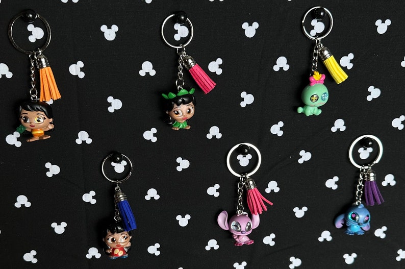 Llaveros Con Puerta De Lilo Y Stitch Etsy España 