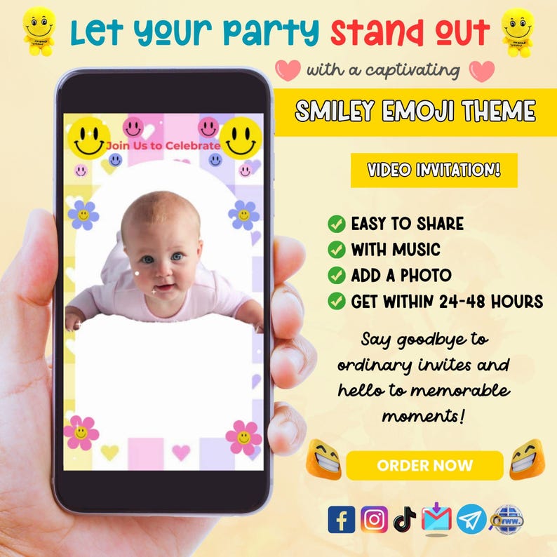 Smiley Emoji Party Theme | Emoticons Theme | Happy Emoji | Emojis Theme ...