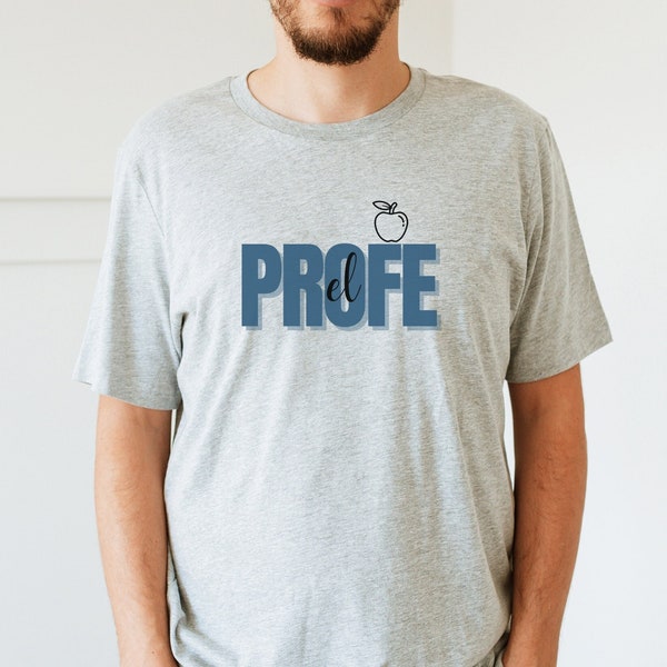 Spanish Profe Teacher Shirt - Etsy