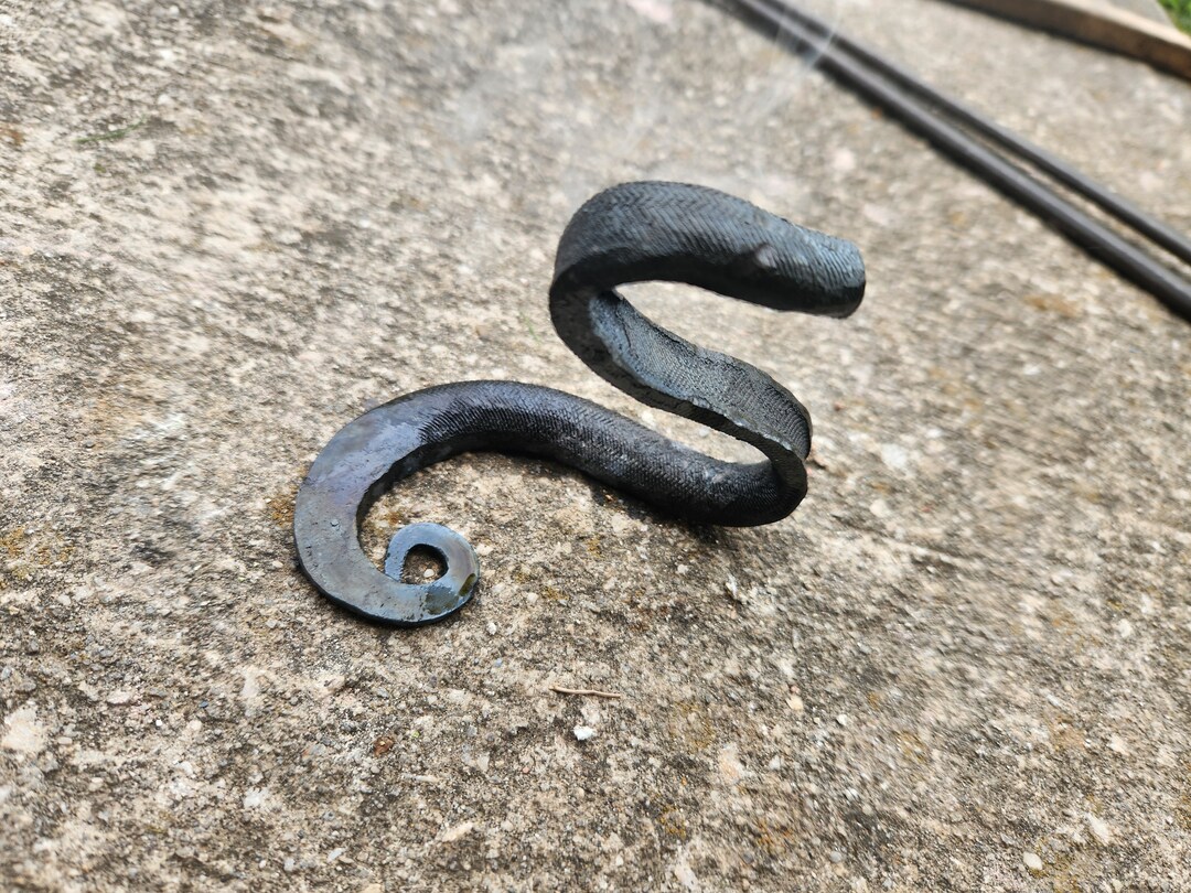 Snake - Handforged File Snake - Etsy