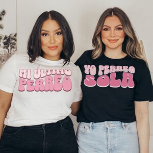 Ultimo Perreo Bachelorette Party T-shirts Yo Perreo Sola Bridesmaids ...