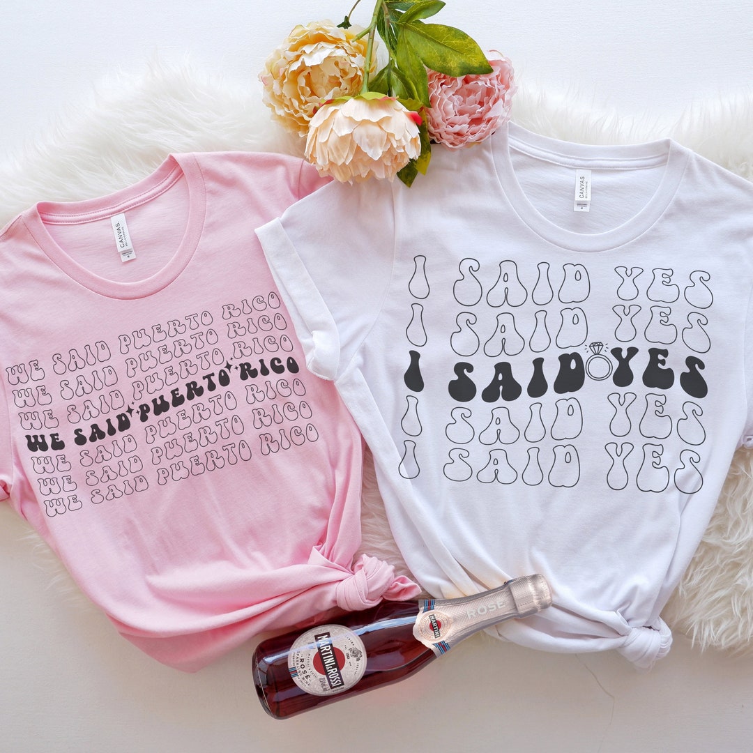 Puerto Rico Bachelorette Party Shirts Beach Bachelorette Latina Bride ...