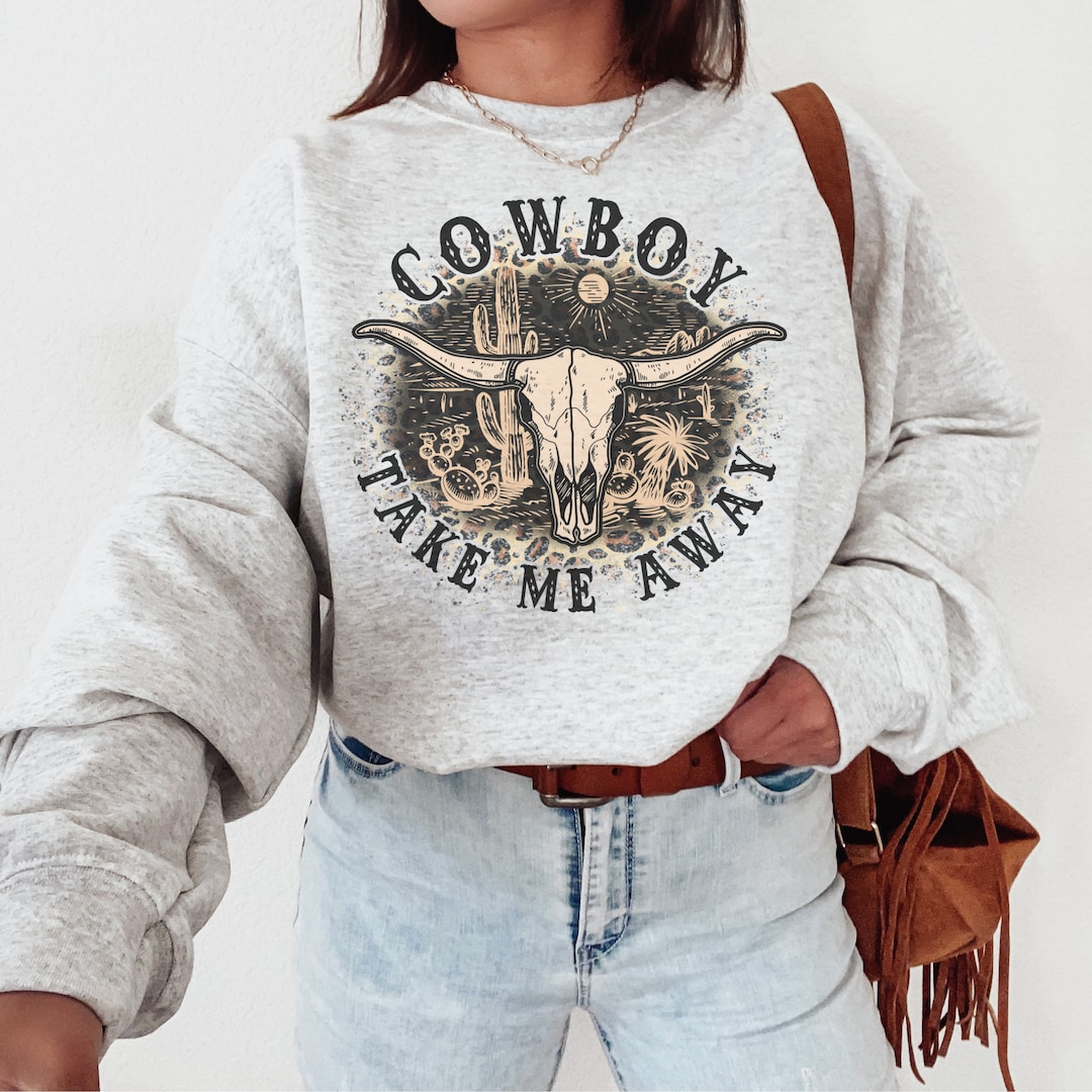 Cowboy Sweatshirt,yeehaw,howdy Sweatshirt,rodeo Bachelorette,southern ...