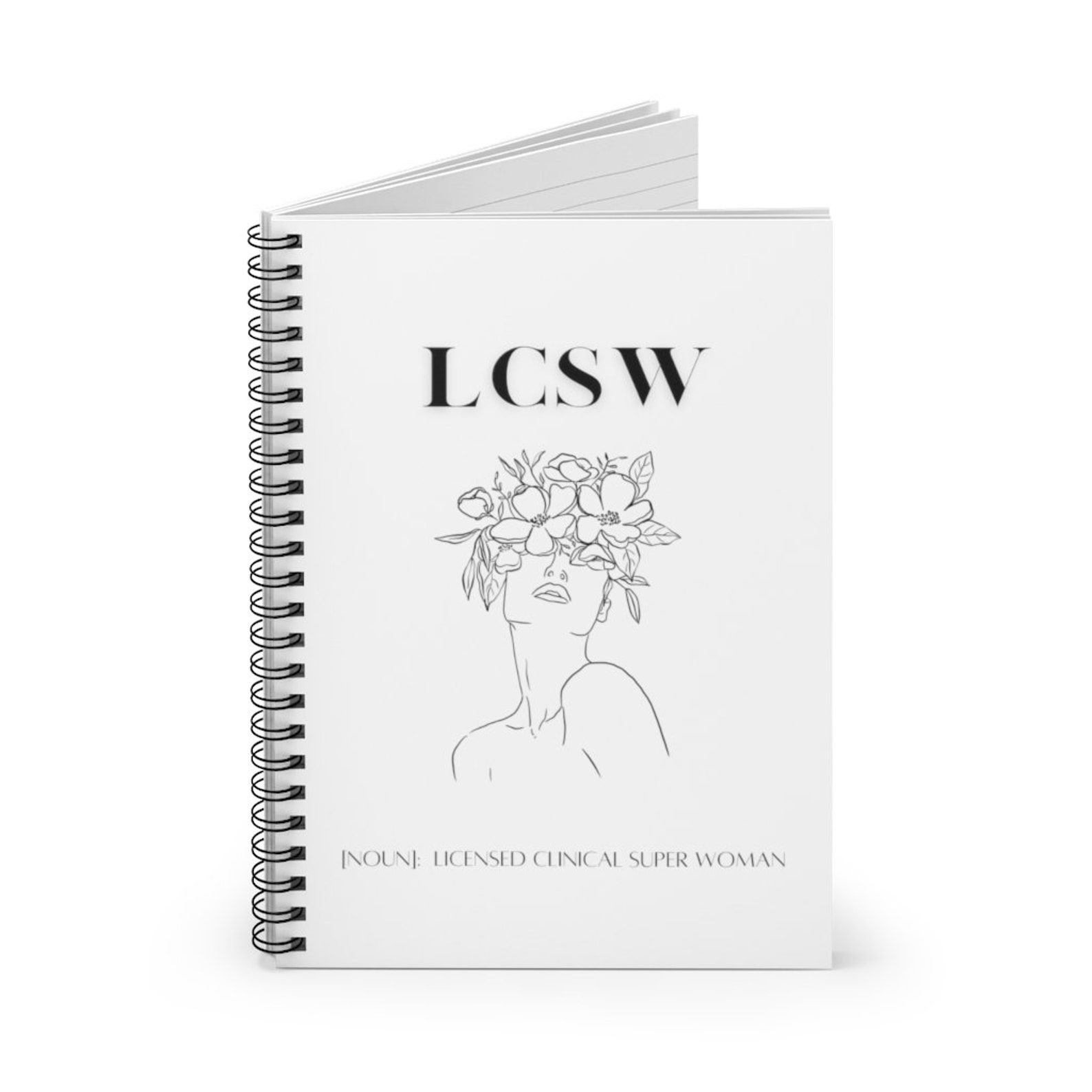 LCSW Spiral Notebook Social Worker Journal MSW Journaling - Etsy
