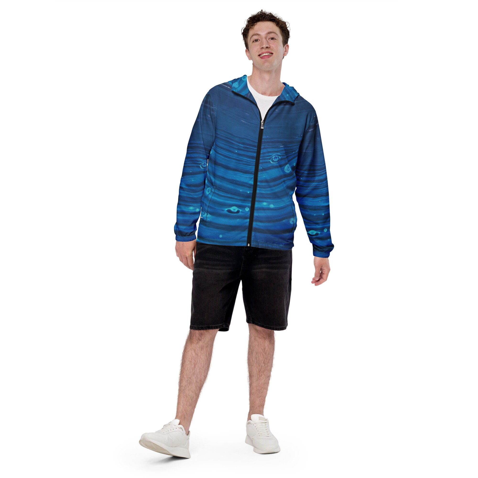 Mrose Art Original Abstract Art Inspired Mens Windbreaker - Etsy