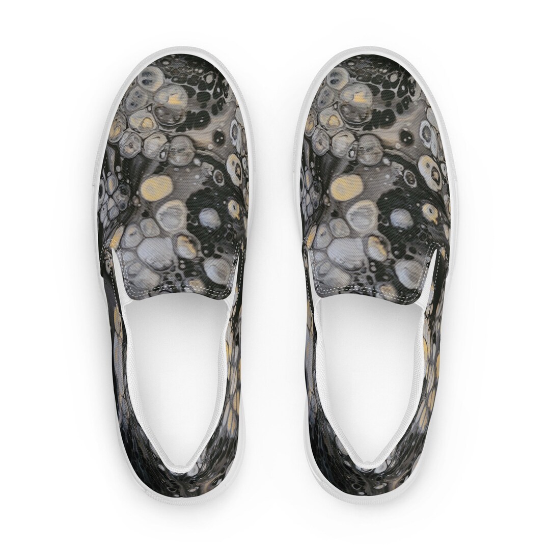 Mrose Art Evolving Original Abstract Art Inspired Women’s Slip-on ...