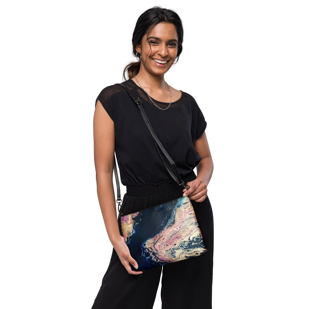 Mrose Art Original Abstract Art Inspired Crossbody Bag - Etsy