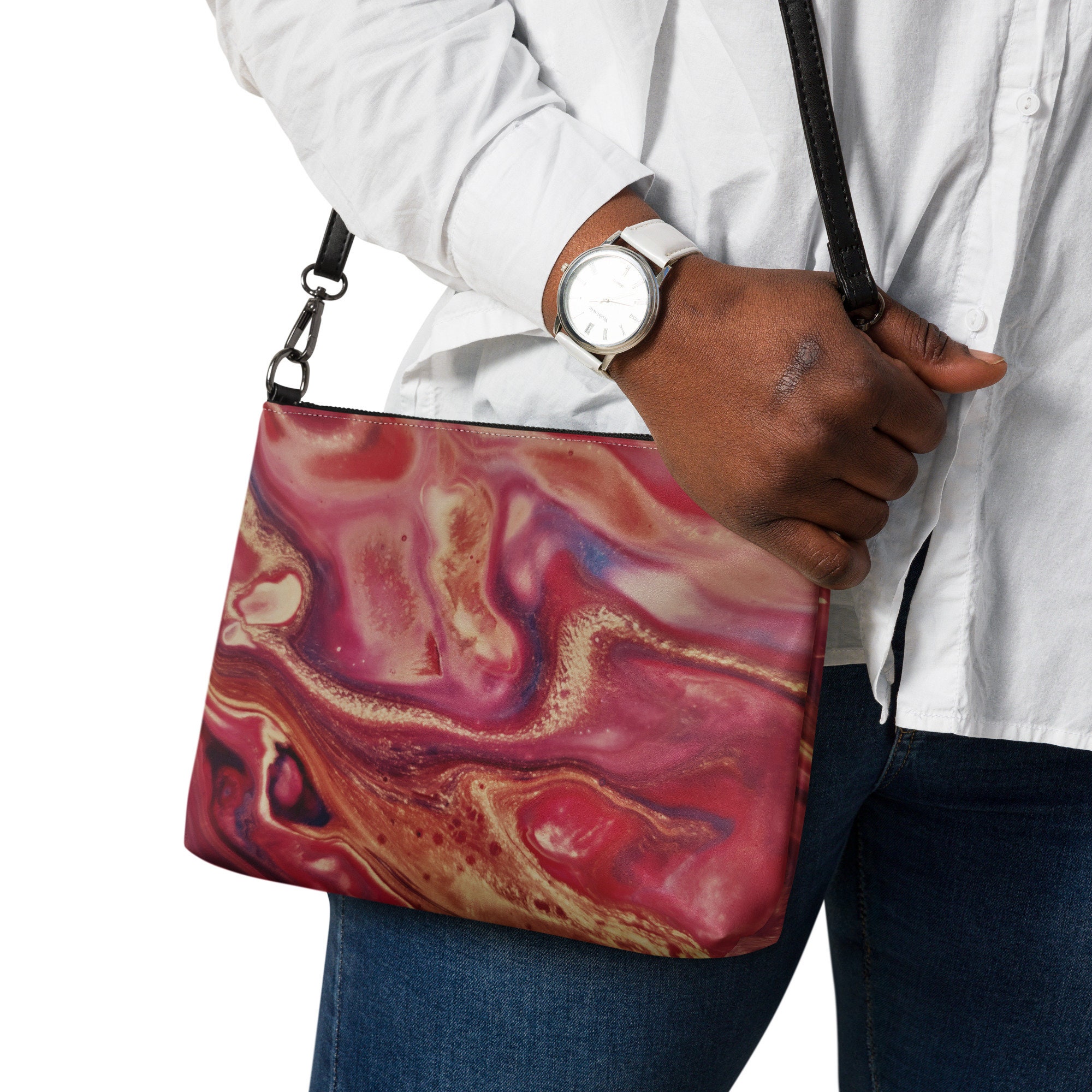 Mrose Art Original Abstract Art Inspired Crossbody Bag - Etsy