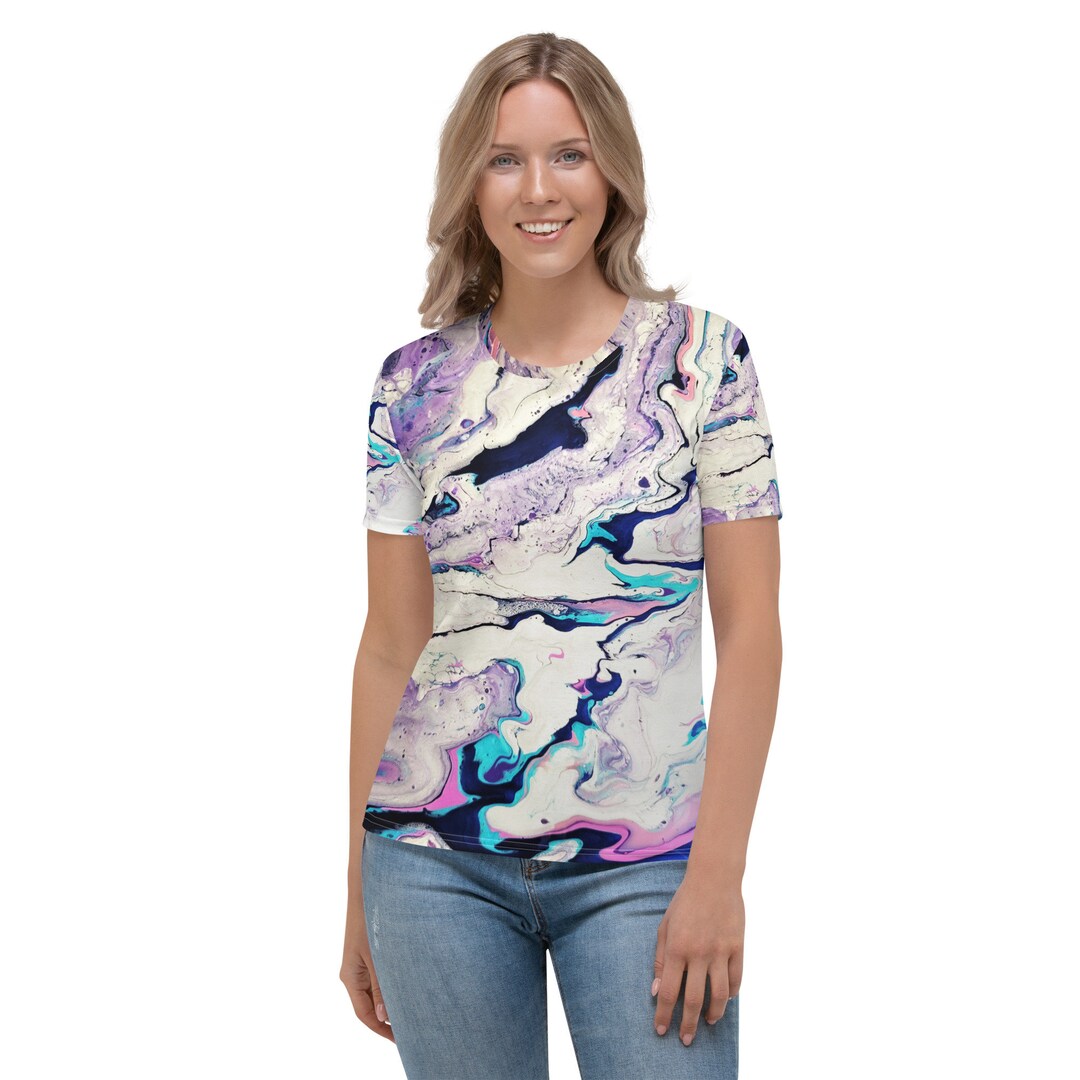 Mrose Art Original Abstract Art Inspired Women's T-shirt - Etsy
