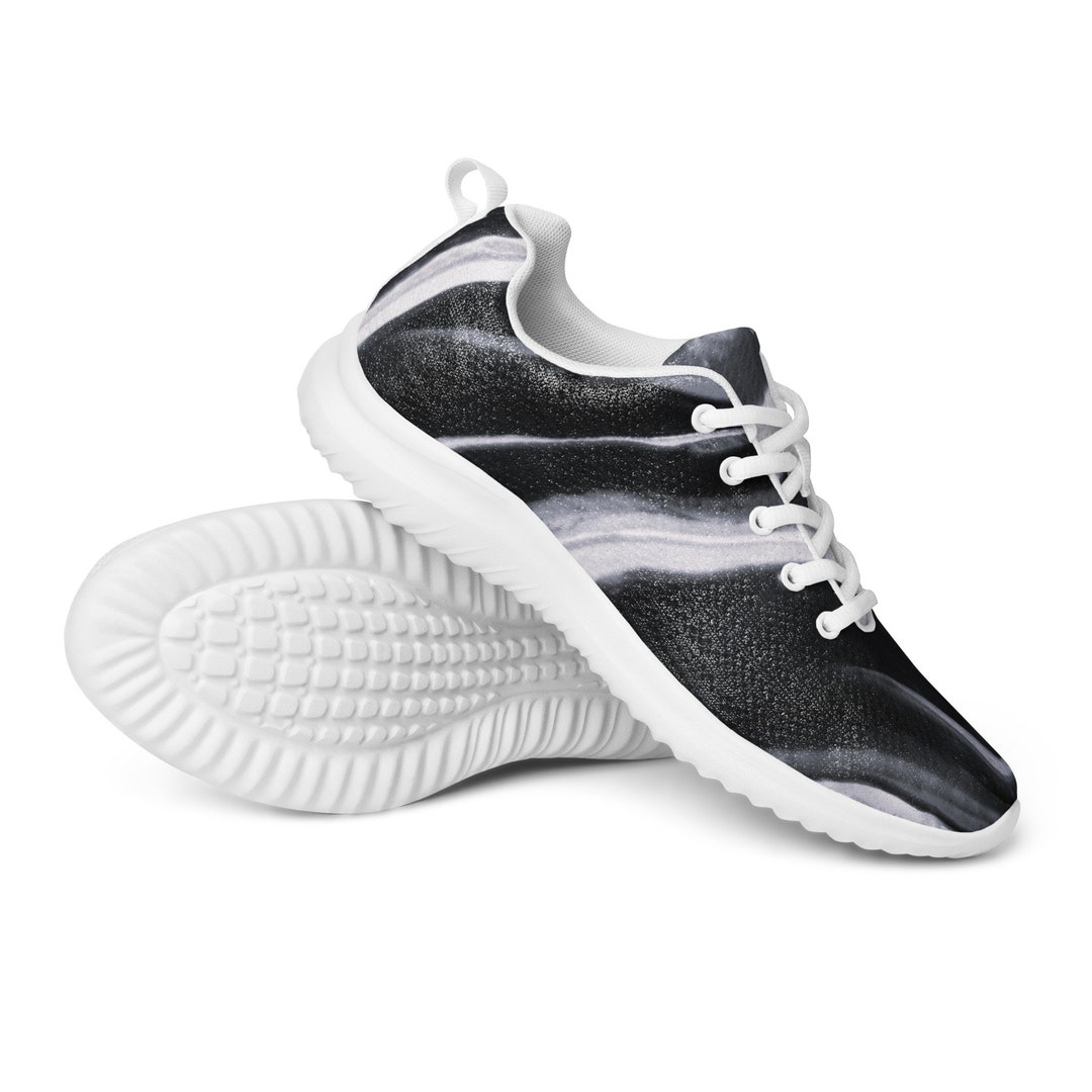 Mrose Art Original Abstract Art Inspired Women’s Athletic Shoes - Etsy