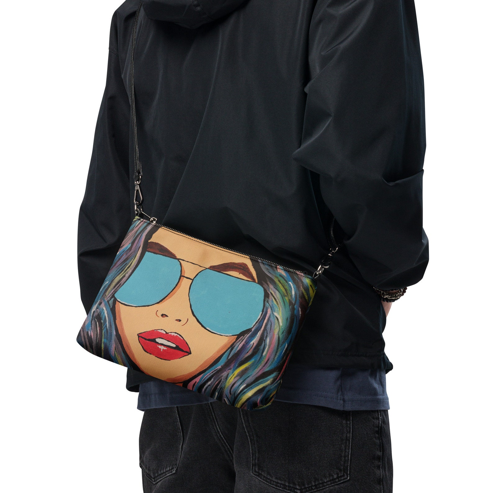 Mrose Art Original Abstract Art Inspired Crossbody Bag - Etsy