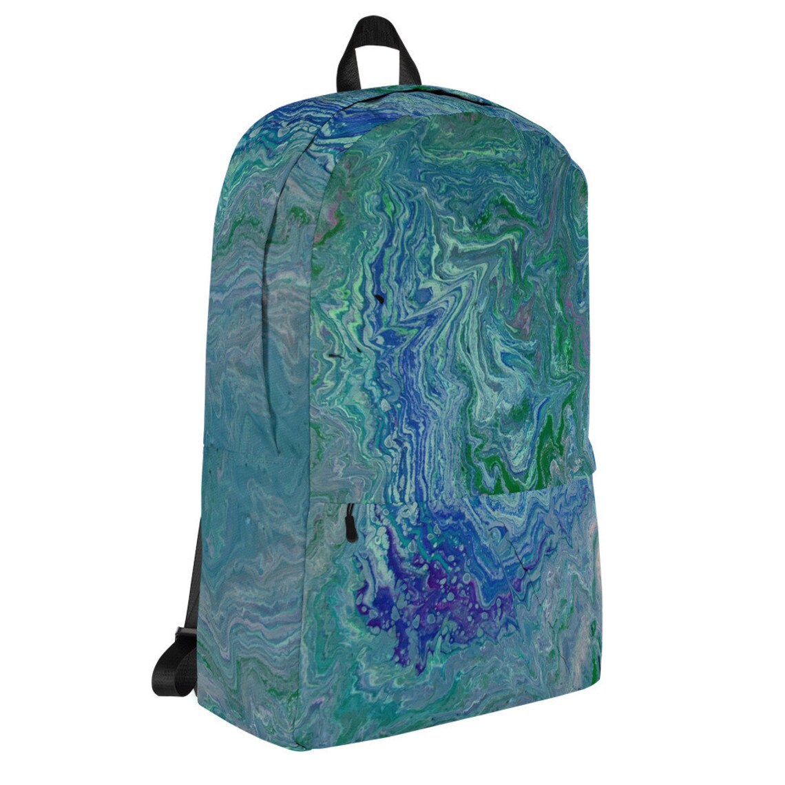 Mrose Art Let It Flow Original Abstract Art Inspired Backpack - Etsy