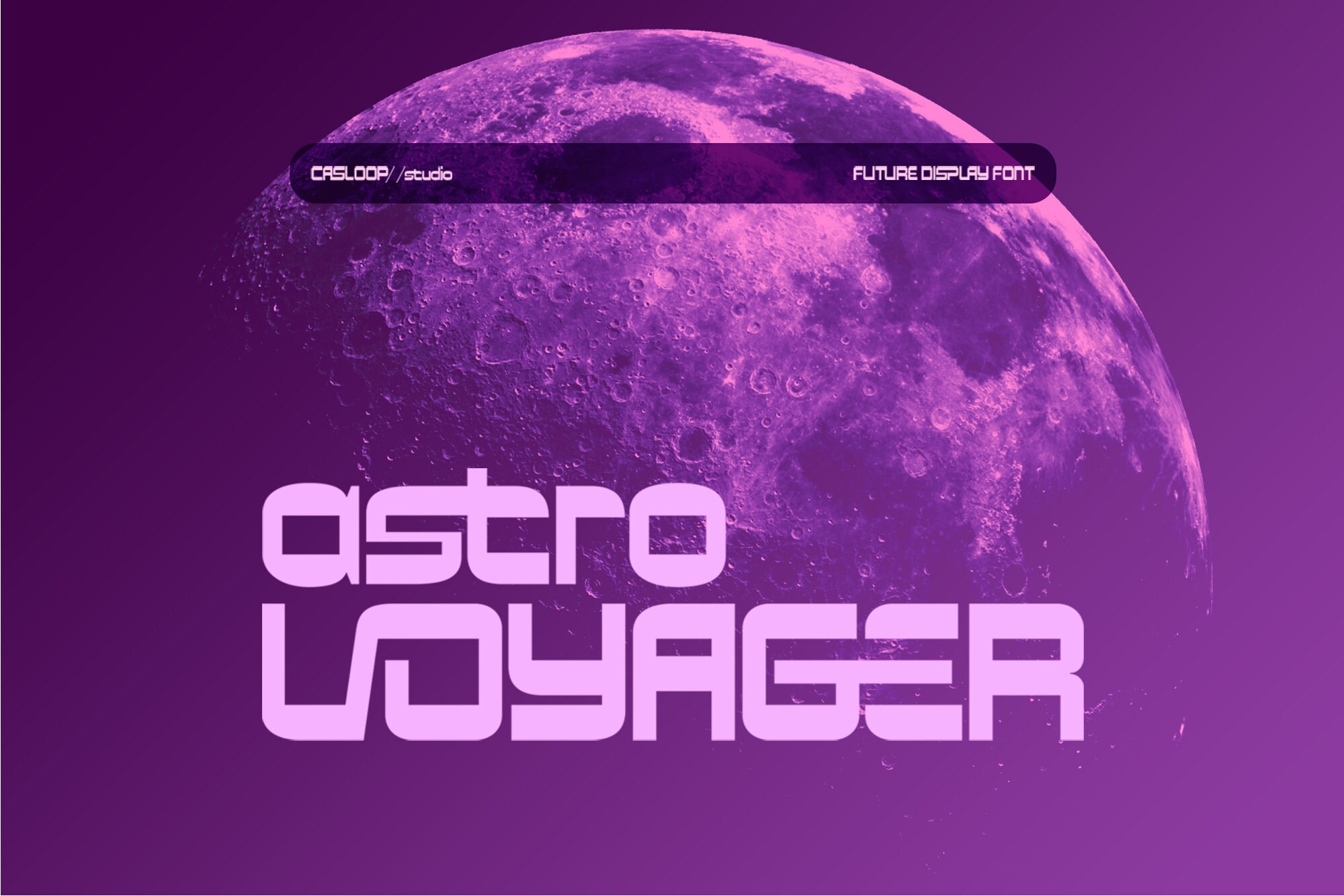 Astro Voyager Futuristic Sci-fi Font Y2K Techno Font Tech Trendy Font ...