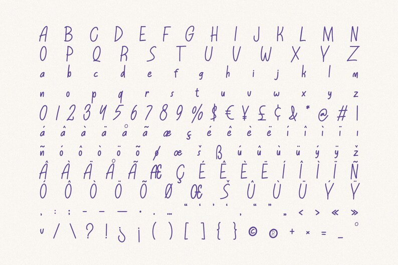 Red Ink Display Handwriting Modern Font Minimalist Script Font for ...