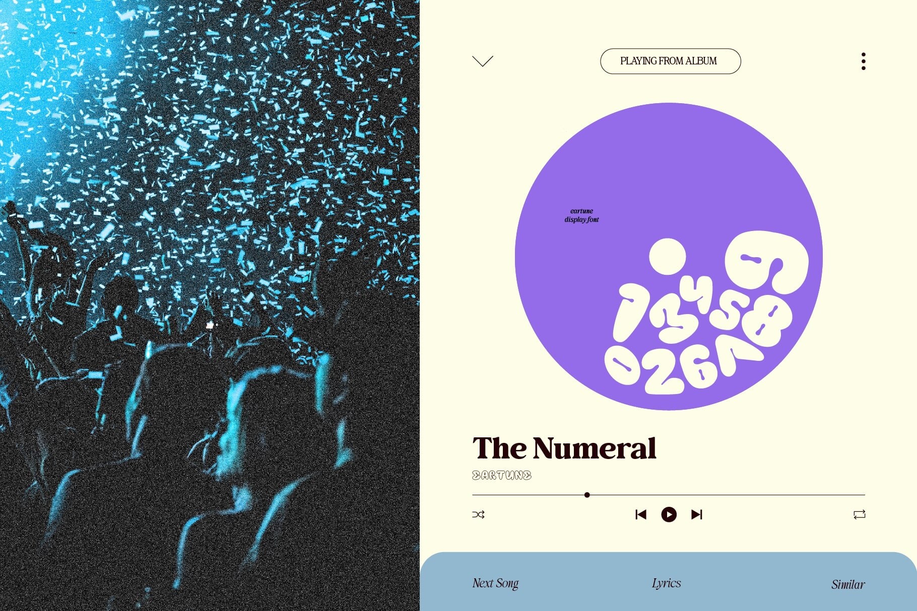 Eartune Bubbly Bold Artsy Modern Font Cute Retro Font Kids Font Balloon ...