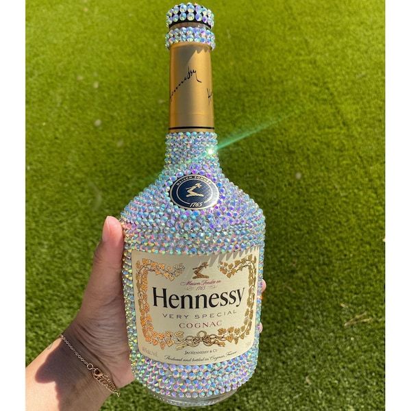 Rhinestone Bottle - Etsy