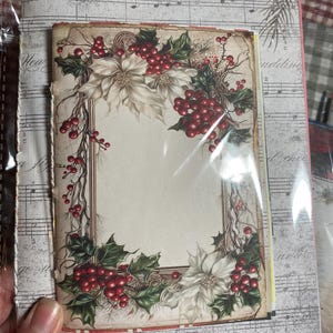 Winter Signatures for Junk Journaling, Journal Signatures, Coffee, Dyed ...