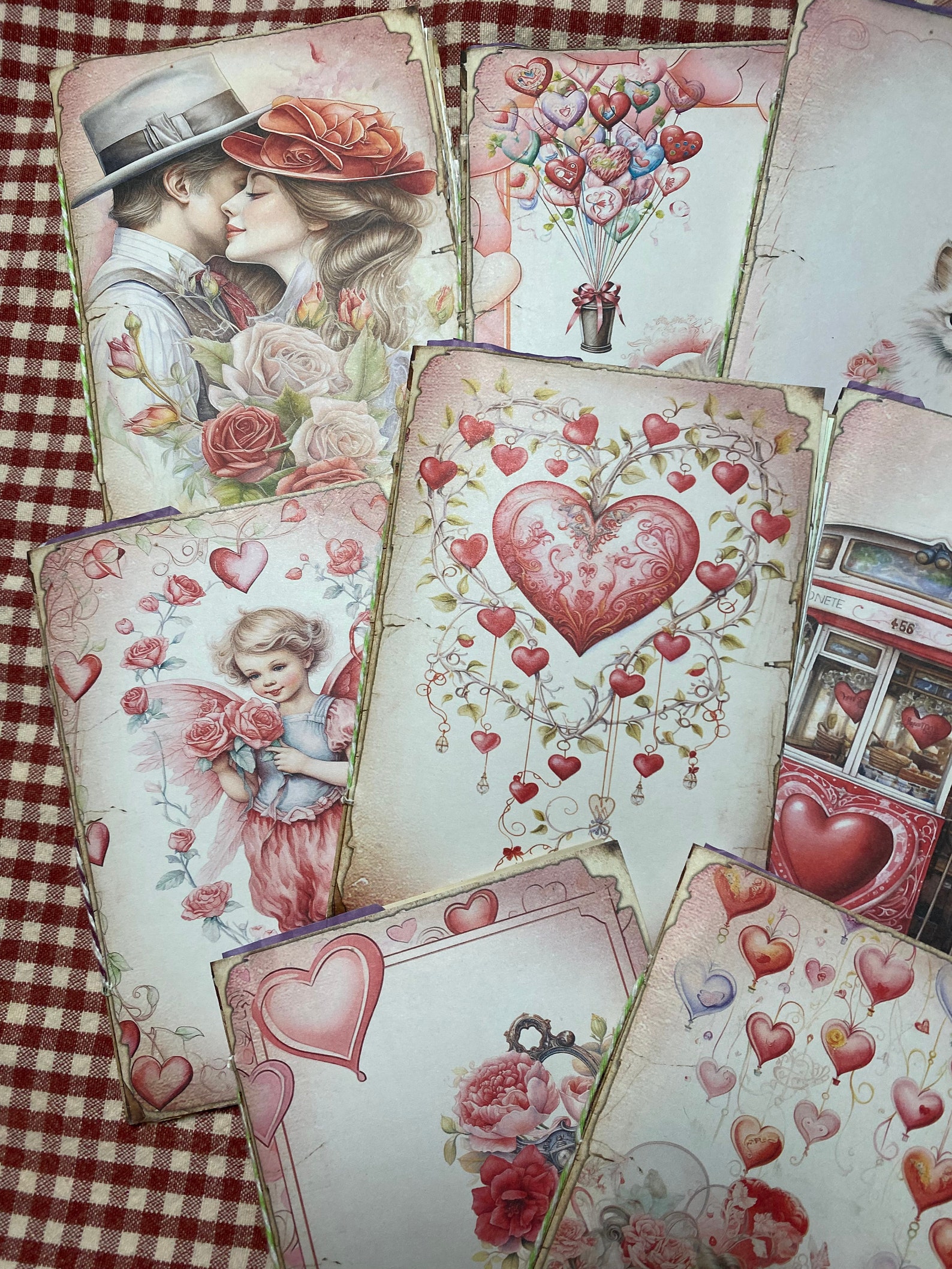 Junk Journal, Signatures You Will Receive Two of Them - Etsy