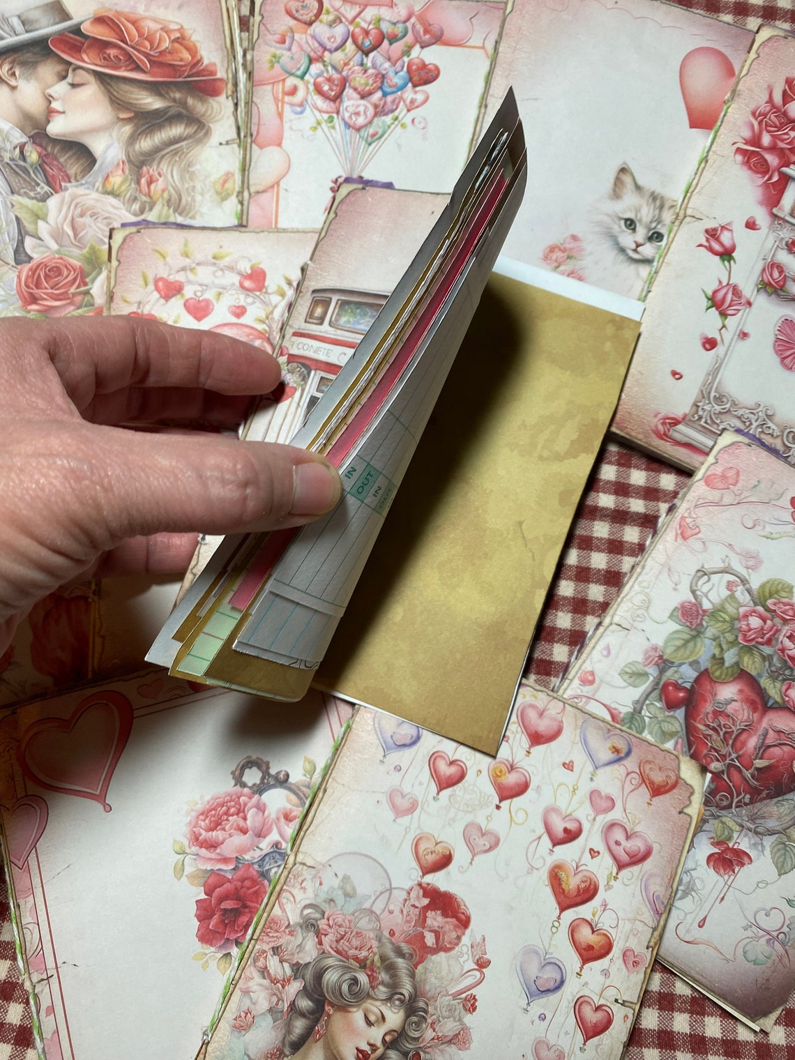 Junk Journal, Signatures You Will Receive Two of Them - Etsy