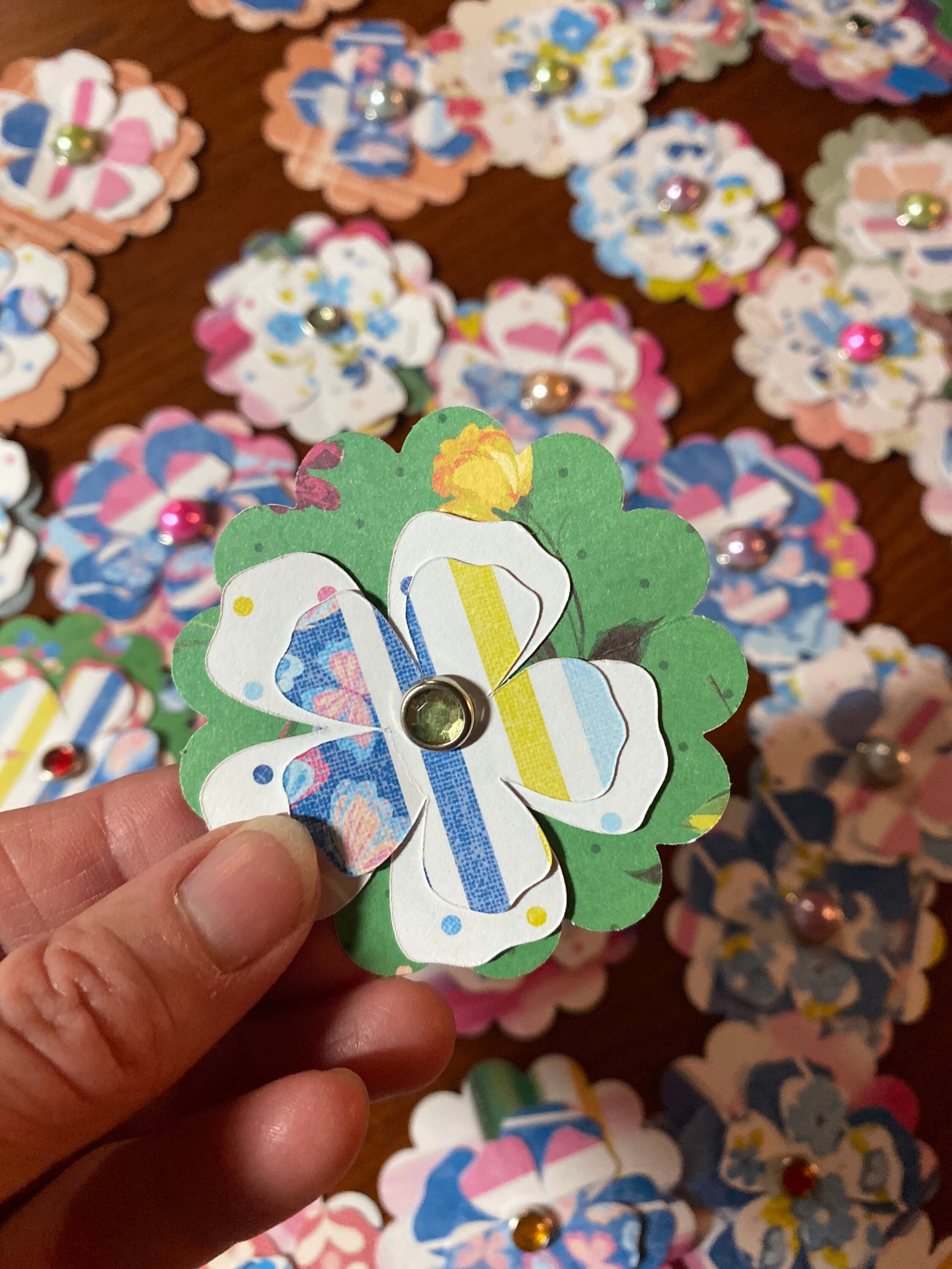 Junk Journal Flowers - Etsy