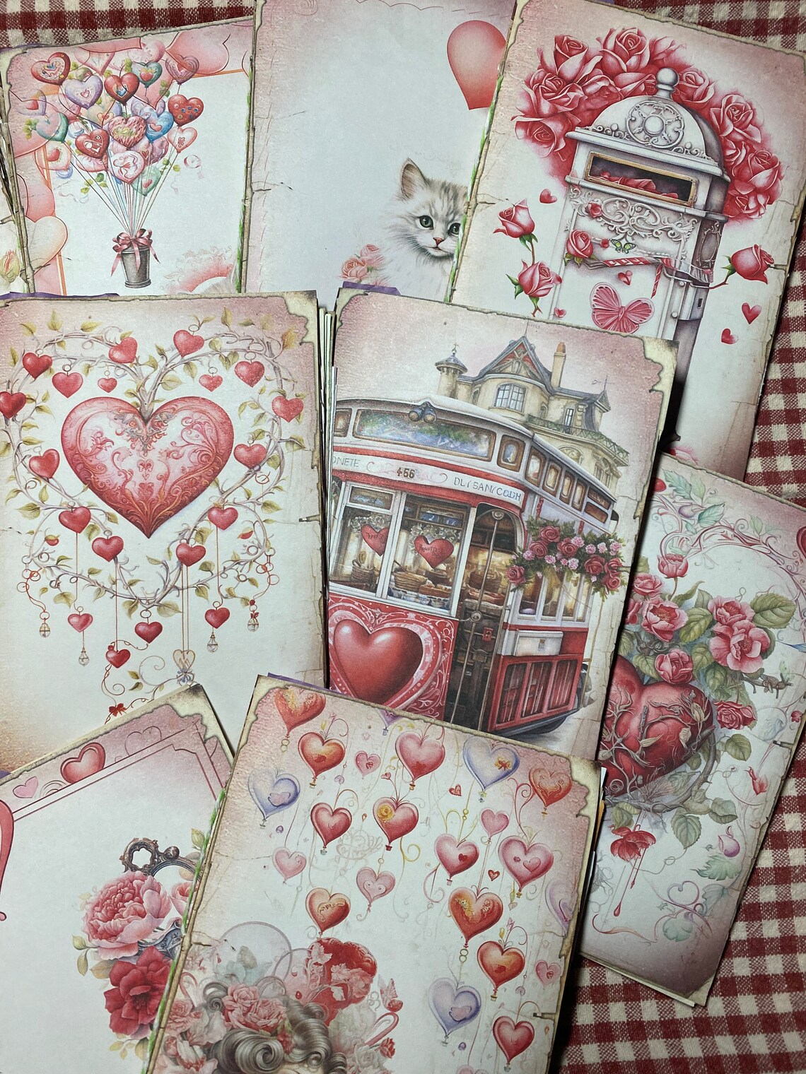 Junk Journal, Signatures You Will Receive Two of Them - Etsy