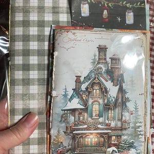 Winter Signatures for Junk Journaling, Journal Signatures, Coffee, Dyed ...