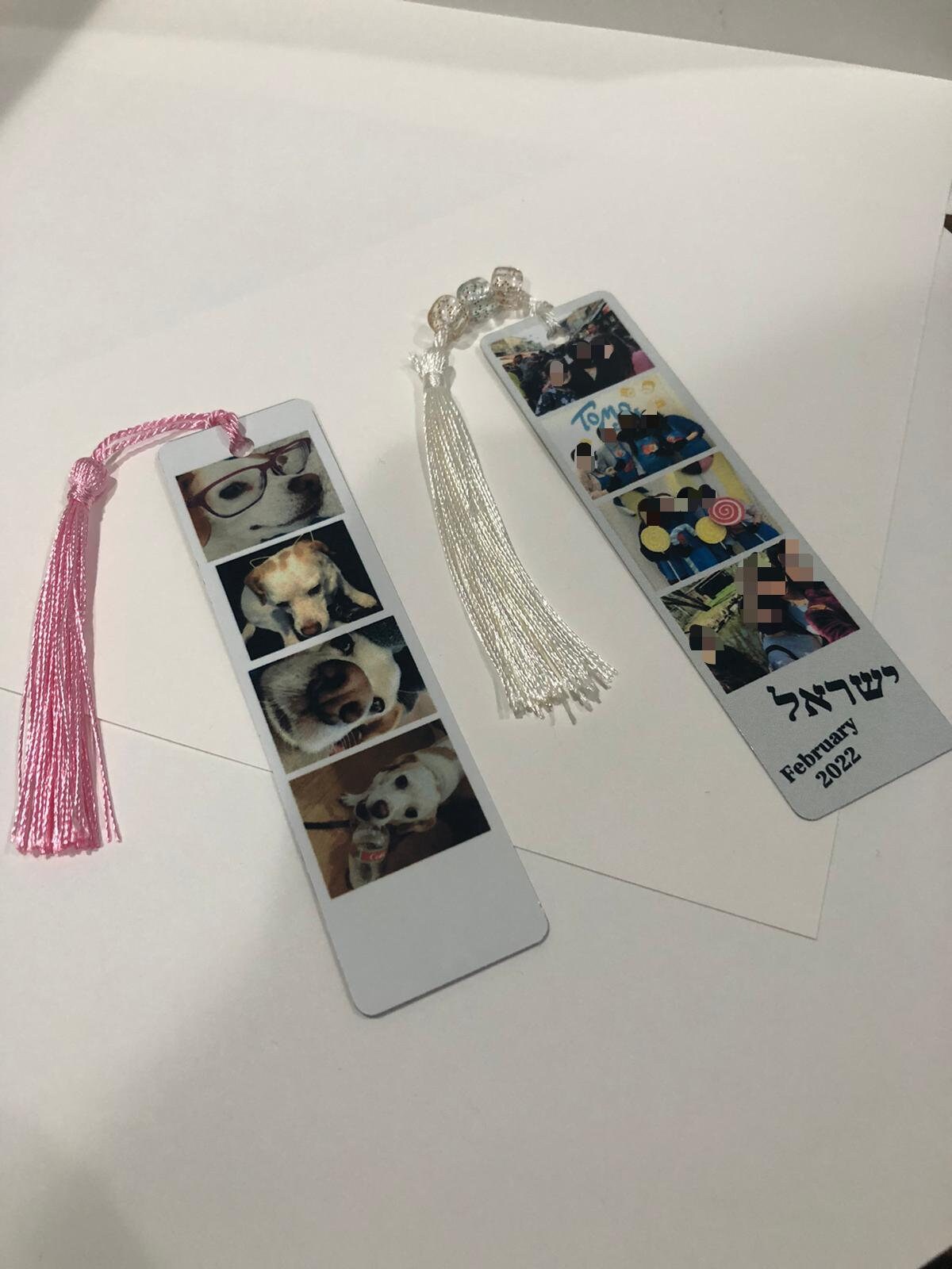 Custom Bookmark, Photo Booth Bookmark, Gift for Family, Friend, or ...