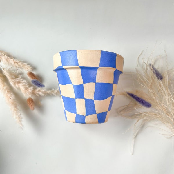 Painted Flower Pots - Etsy